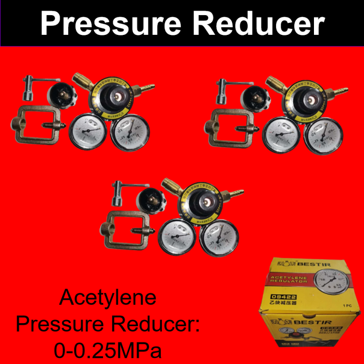 TOYU Pressure Reducer Carbon Dioxide Pressure Reducing Gauge Oxygen ...