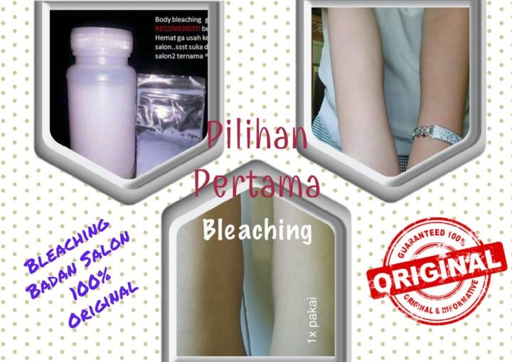 Bleaching Badan Kualitas Super-50ml | Lazada Indonesia