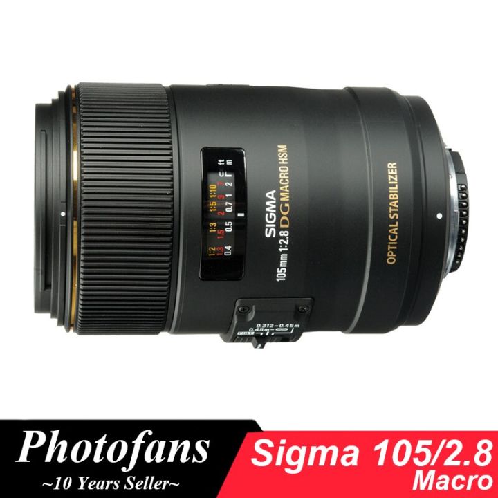 Sigma 105Mm F/2.8 EX DG OS HSM Macro Lens | Lazada Singapore