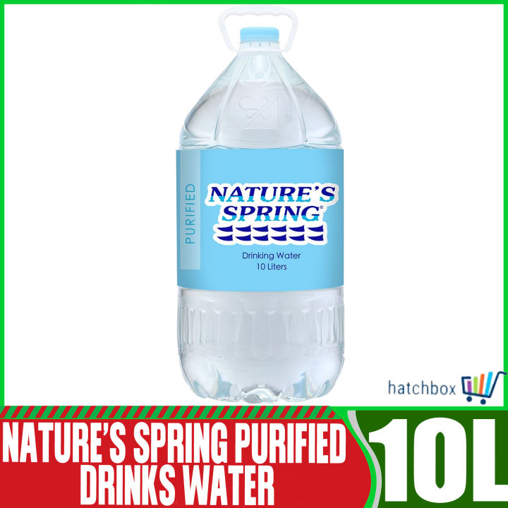 Nature's Spring Purified Drinking Water 10L | Lazada PH