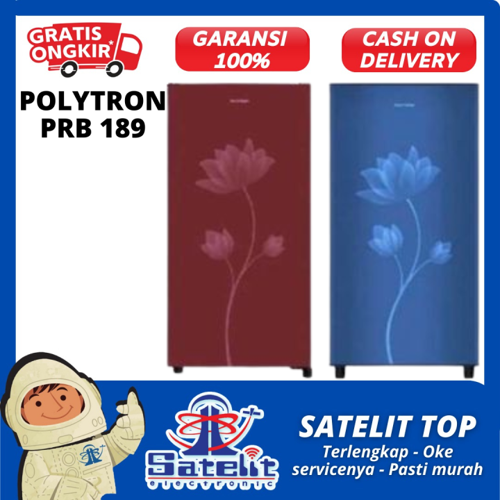 KULKAS / REFRGERATOR / LEMARI ES POLYTRON PRB 189 | Lazada Indonesia