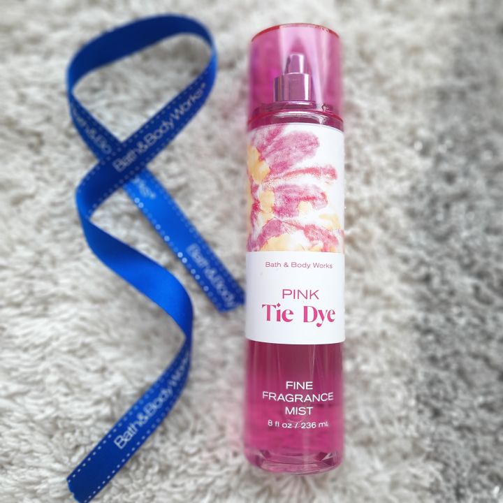 Original Bath & Body Works USA Pink Tie Dye Fine Fragrance Mist | Lazada PH