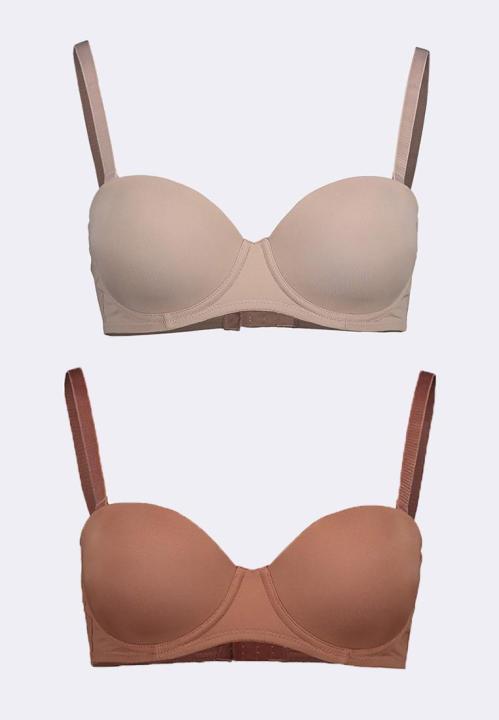 BENCH- TUR0034 Women's 2-in-1 Pack Strapless Bra | Lazada PH