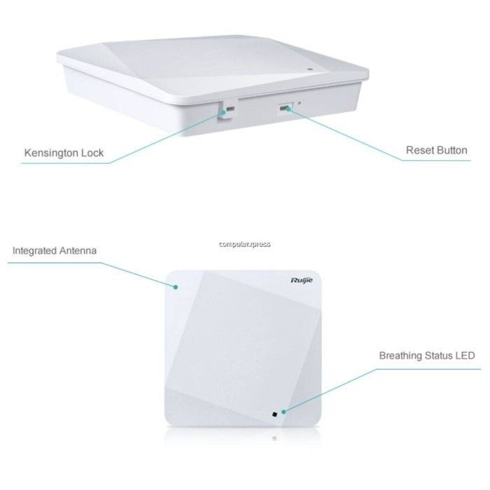 atap ruangan Ruijie RG-AP720-L Access Point Ceiling Indoor RG-AP720L ...