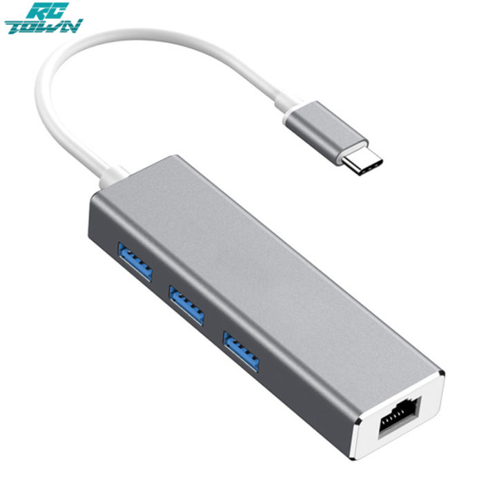 Usb C To Ethernet Adapter Rj45 Network Converter 4 In 1 Usb C Connector 2307