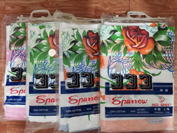 ORIGINAL333 Cotton Blanket/333 Sparrow Kumot Double ( Random Color ...