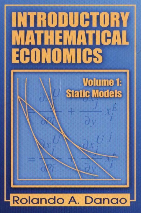 Introductory Mathematical Economics | Lazada PH