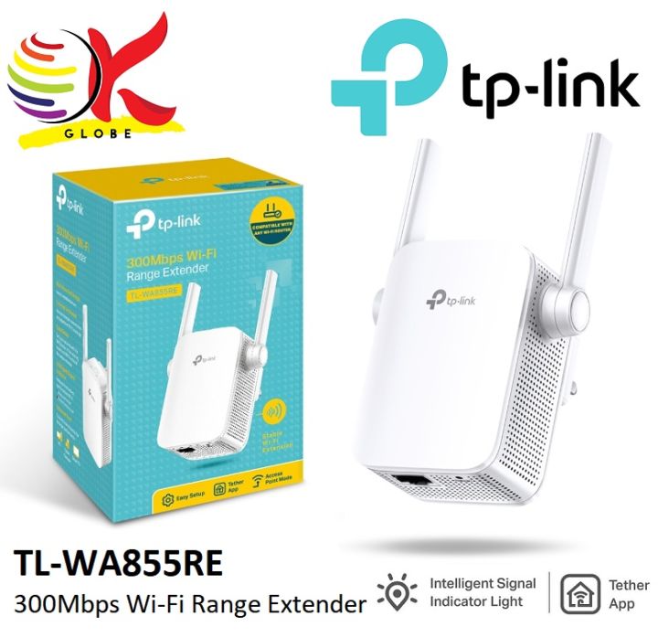 TP-LINK TL-WA855RE 300MBPS WI-FI RANGE EXTENDER WITH WIFI COVERAGE ...