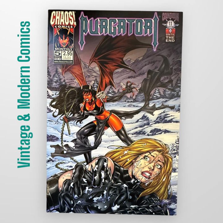 Purgatori 5 Published Feb 1999 by Chaos.Cover art by Al Rio. Karmilla ...
