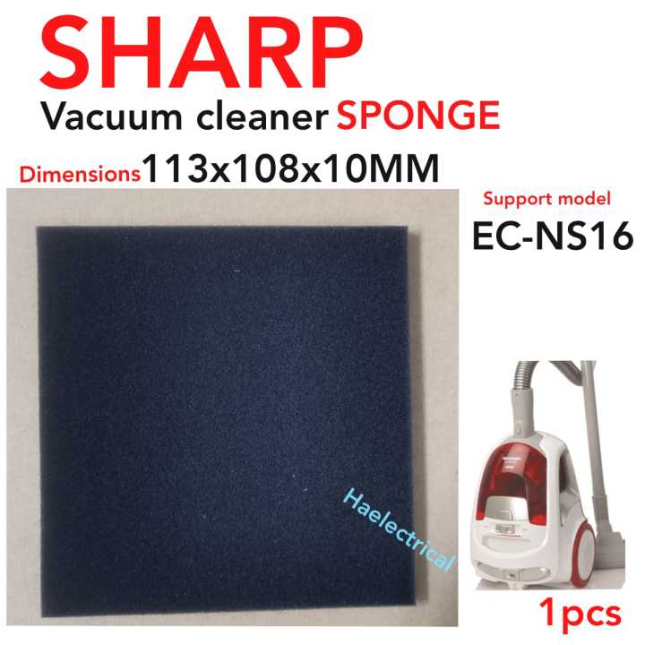 Sharp Vacuum Filter Sponge EC-NS16 (1PC) | Lazada