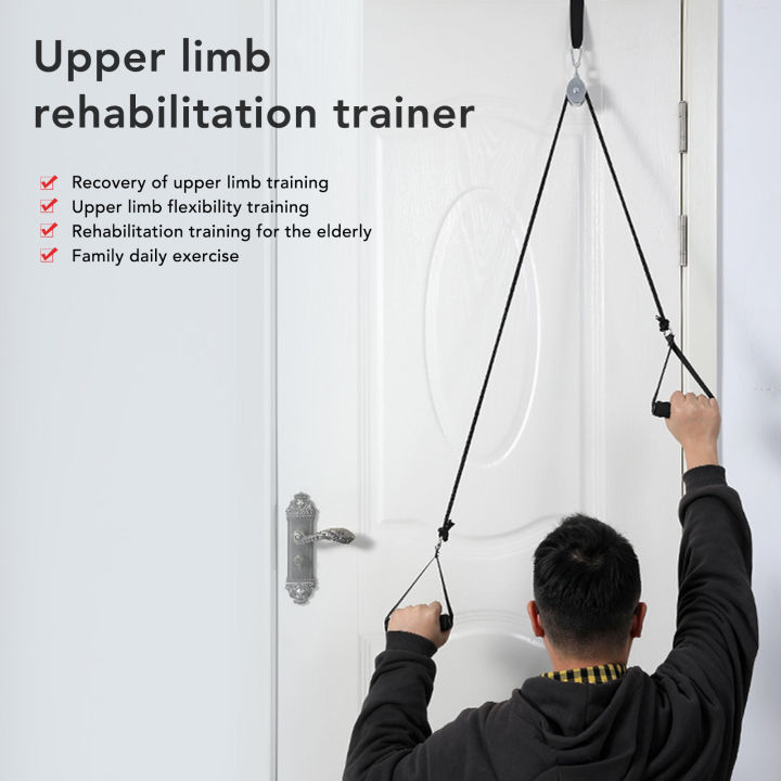 【100%-New】 Overdoor Shoulder Exercise Pulley Overdoor Pulley System for ...