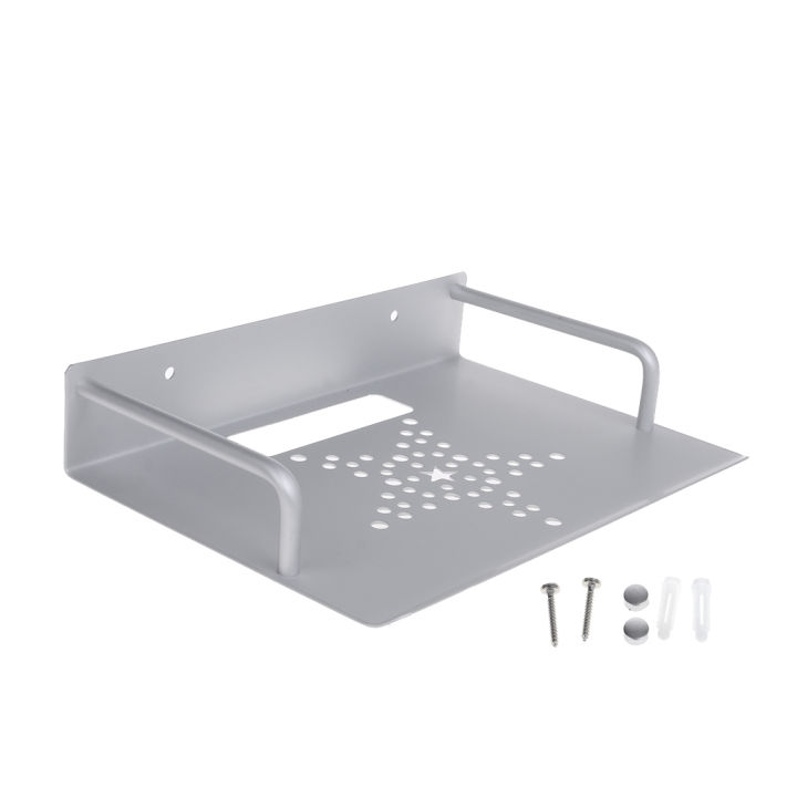 Wall Mount Storage TV Box Router Shelf Set-top Box Bracket Holder Mini ...