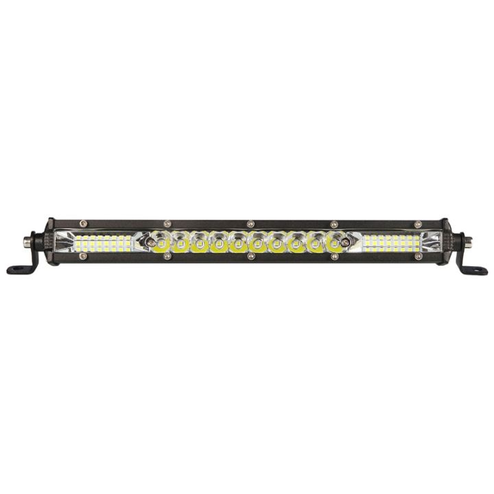 JJM MALL】-12 Inch LED Light Bar LED Work Roof Lights Bar 12V 24V Flood ...