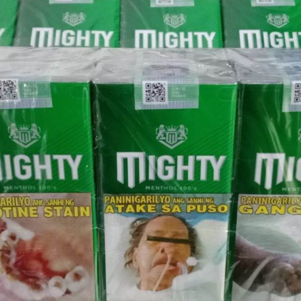MIGHTY GREENS FULL MENTHOL FLAVOR 1 REAM 10 SOFT PACKS MAKAPAL MABANGO ...