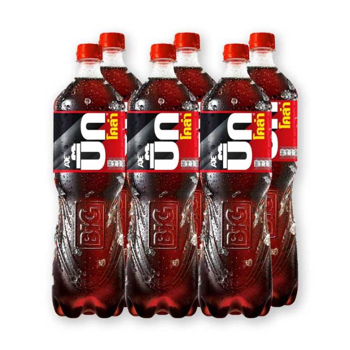 สินค้าใหม่! อาเจ บิ๊ก โคล่า น้ำอัดลม 1.8 ลิตร แพ็ค 6 ขวด AJE Big Cola Soft Drink 1.8L x 6 ...