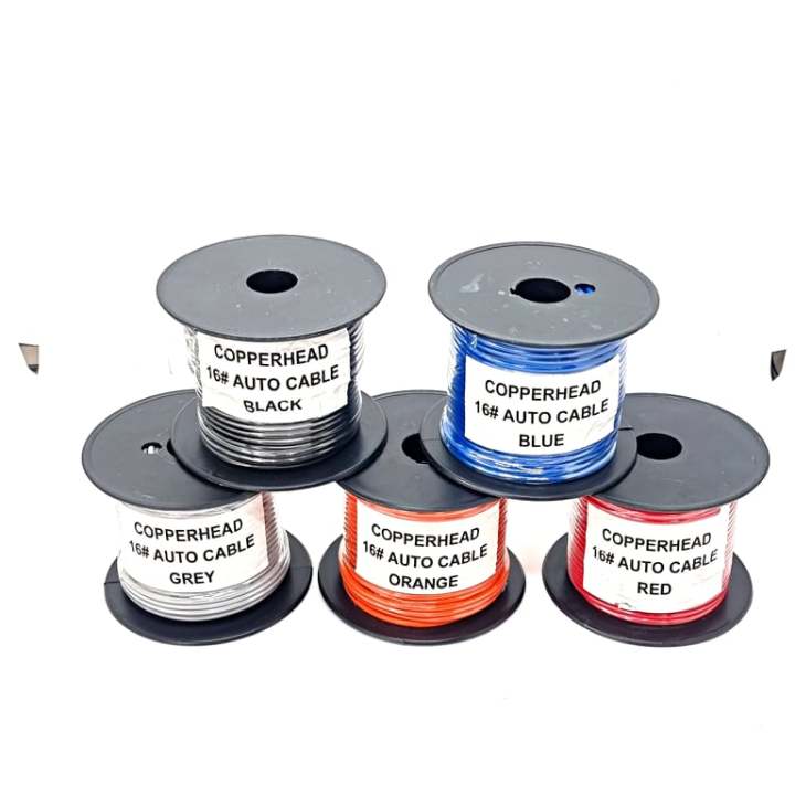 Copperhead Premium AWG #16 Stranded Auto Electrical Wire Cable Cord ...