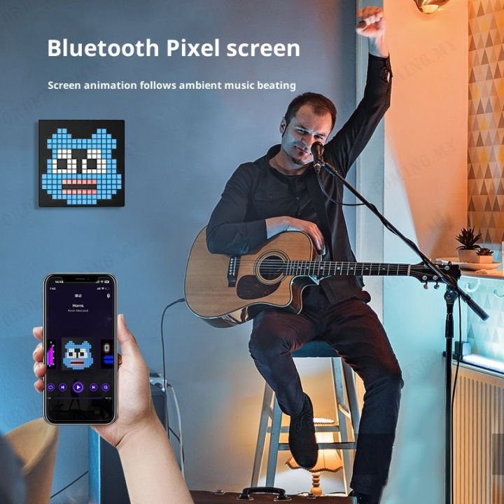 Wall Mounted Pixel Display Table Ride Photo Frame Ambient Lighting ...