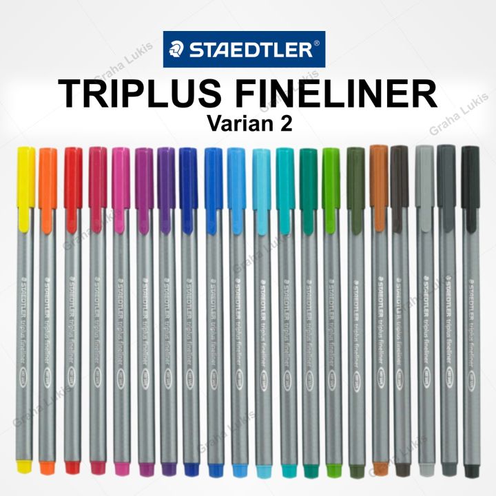 Staedtler Triplus Fineliner 334 - varian 2 | Lazada Indonesia