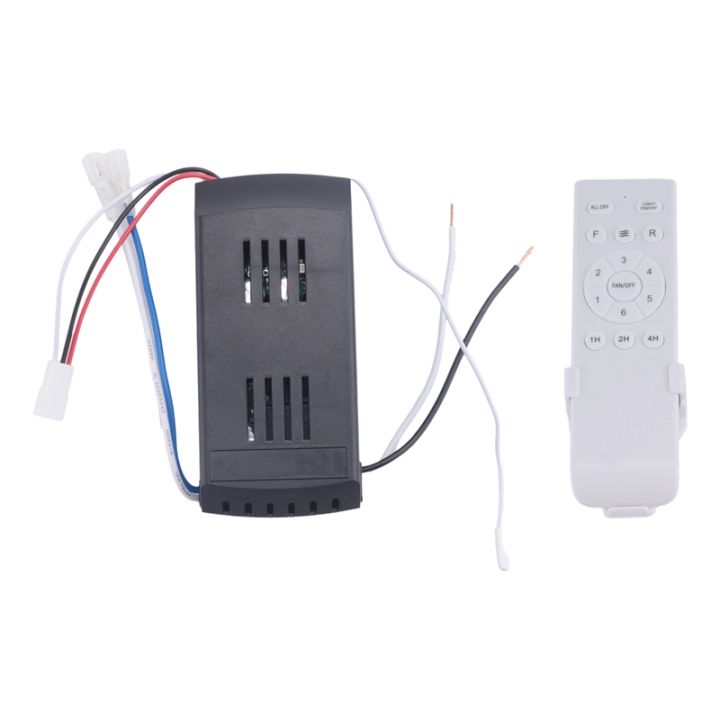 Universal Ceiling Fan Remote Control Kit Replacement, 6-Speed & Timing ...