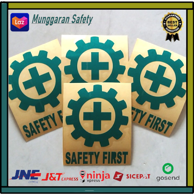 Stiker Cutting K3 - Stiker K3 Helm Safety Proyek Stiker Safety First ...