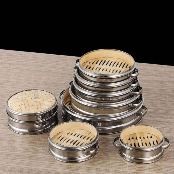 CHAOSON Heat Resistant Bamboo Dim Sum Cooking Tool Kitchen Dumpling ...