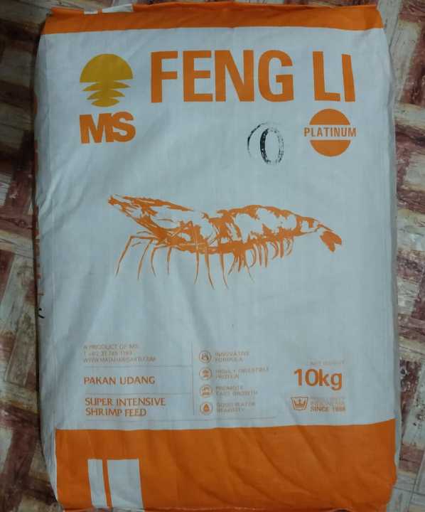 Feng Li Pakan Udang Ukuran 0 10 Kg | Lazada Indonesia