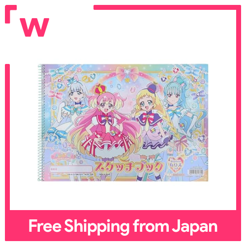 Wandahuru Puri Kyua [Drawing Book] A4 Sketchbook Pretty Cure | Lazada PH