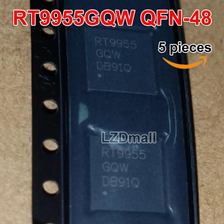5pcs RT9955GQW QFN-48 RT9955 QFN RT 9955 QFN48 LCD Control Chip new ...