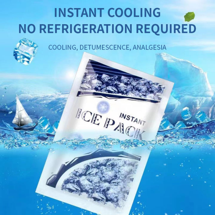 Ice Bag Ice Pack Instant Cooling Speed Cold Ice Bag Sunstroke Outdoor ...