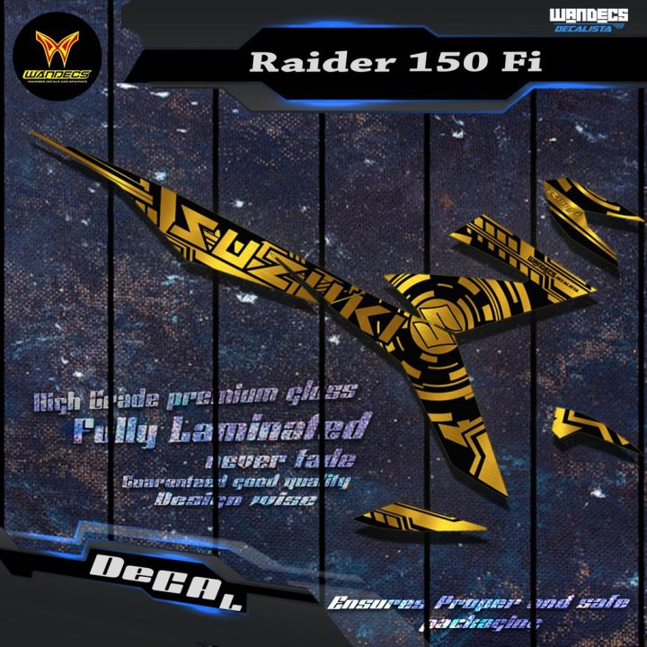 Raider 150 Fi Decals Circuit Concept | Lazada PH