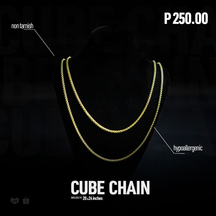 Tiger Chain - Cube Chain Necklace | Lazada PH