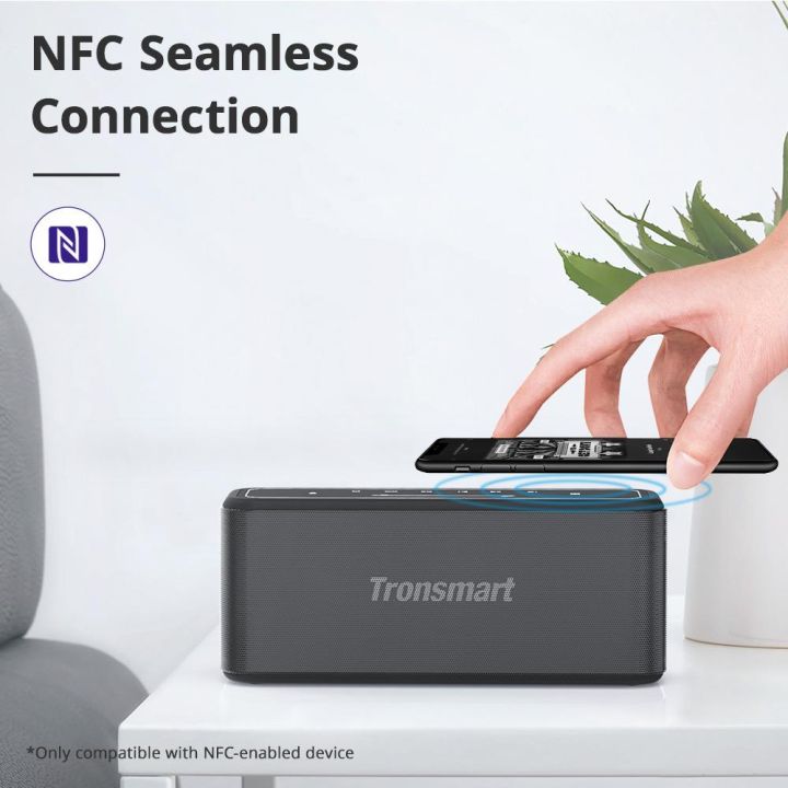 Tronsmart Mega Pro ลําโพงบลูทูธ 60W แบบพกพา พร้อม NFC IPX5 กันน้ํา | Lazada.co.th