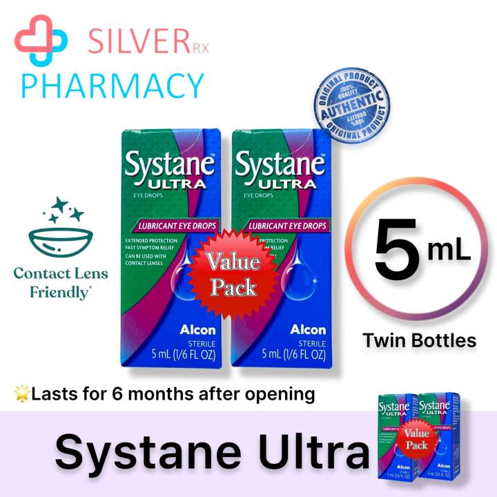 Systane Ultra Eye Drops [5mL/ 10mL] | Lazada