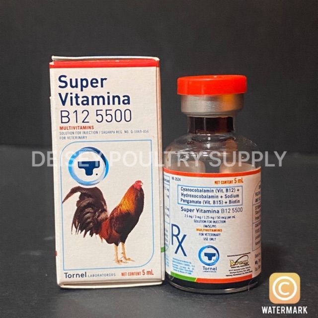 Super Vitamina B12 5500 - for Gamefowl (5ml) NEW STOCK | Lazada PH