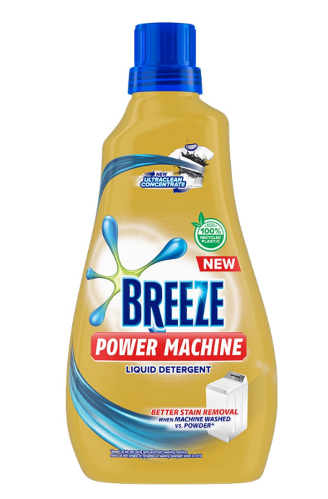 Breeze Power Machine Ultra Concentrate Laundry Liquid Detergent 1Lt ...