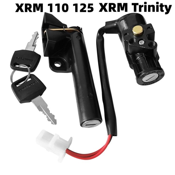 Honda XRM 110 125 Ignition Switch With Seat Lock Motorcycle Ignition ...