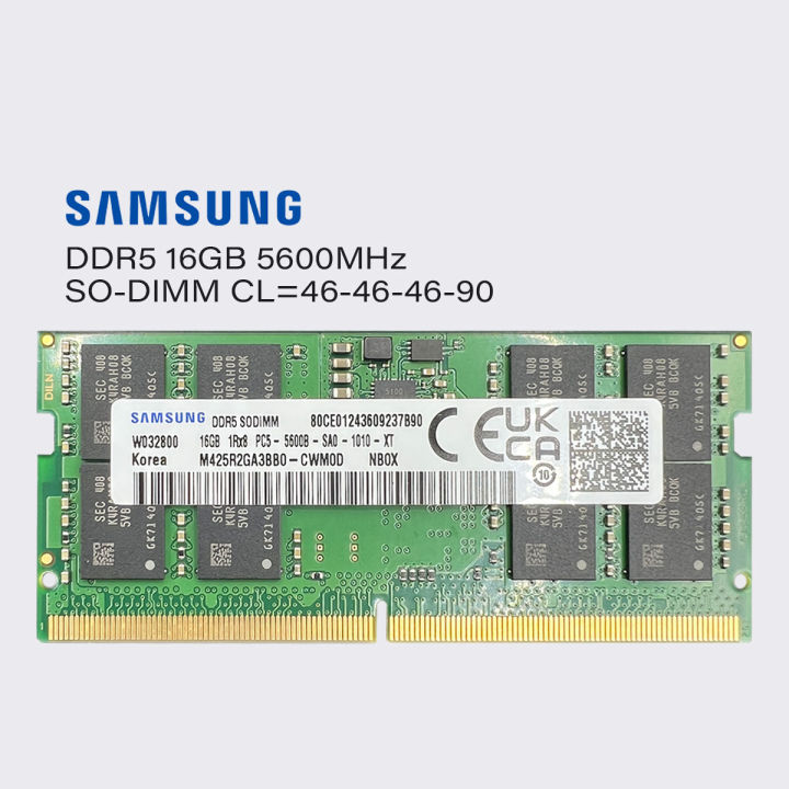 Samsung ddr5 8gb 16gb 5600mhz sodimm laptop memory ram 44800 pc5 ...