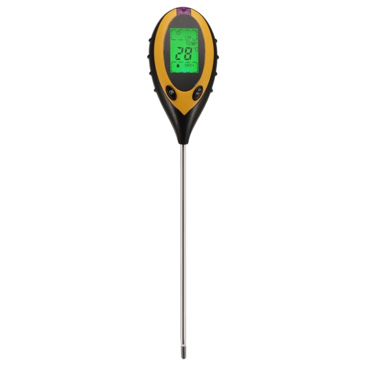 (KFAT) Soil PH Meter Soil Tester, 4 in 1 Soil Test Kit, PH Moisture ...