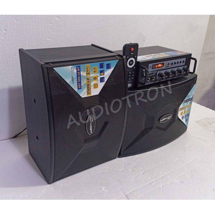 Astron Amplifier with Speaker Set DB Audio Set 502-45 BT | Lazada PH