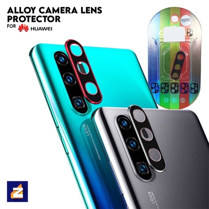 Huawei P30 / P30 Pro / P30 Lite Alloy Camera Lens Protector Full ...