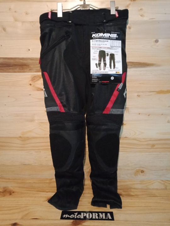 Komine PK - 717 Padded Riding Pants No Slider (With Size Chart) | Lazada PH