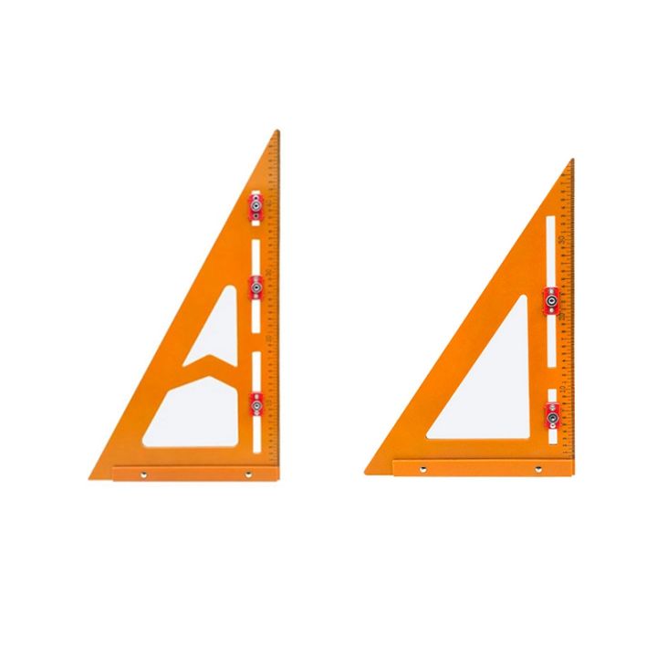 yunhaoSK-2In1 Rafter Square,Positioning Triangle Ruler Rafter Square ...