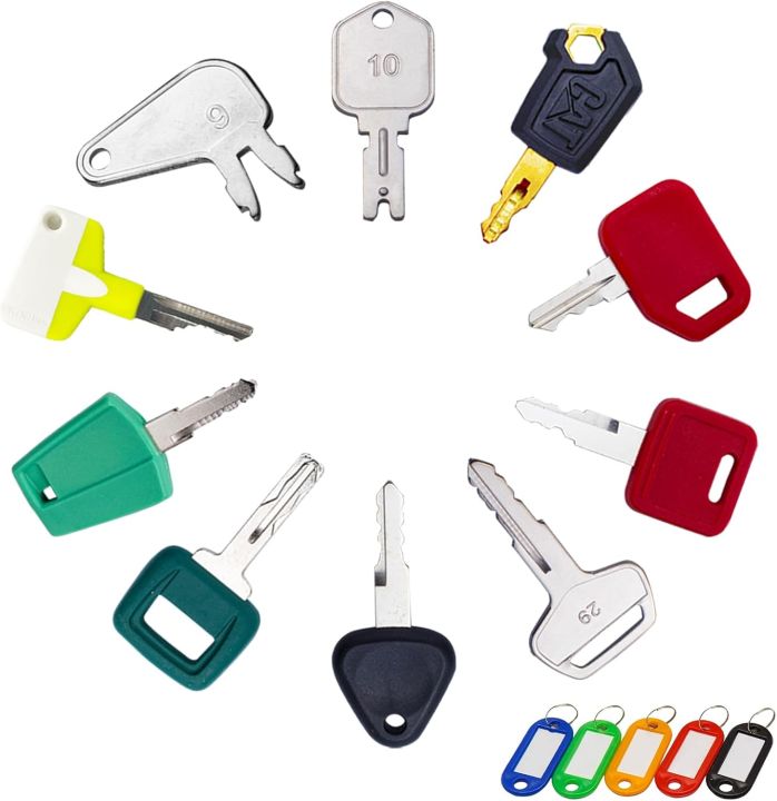 Heavy Equipment Construction Operators Keys, Master Ignition Key Set ...