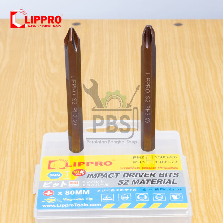 Mata obeng ketok PH2 PH3 LIPPRO . pembuka baut rusak | Lazada Indonesia