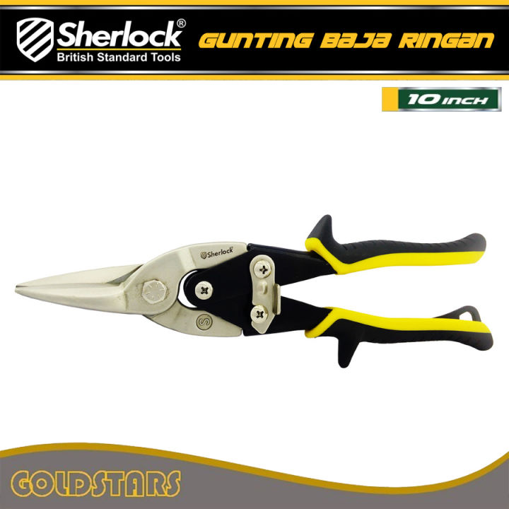 Gunting Baja Ringan 10 inch Sherlock Aviation Snips / Gunting Seng ...
