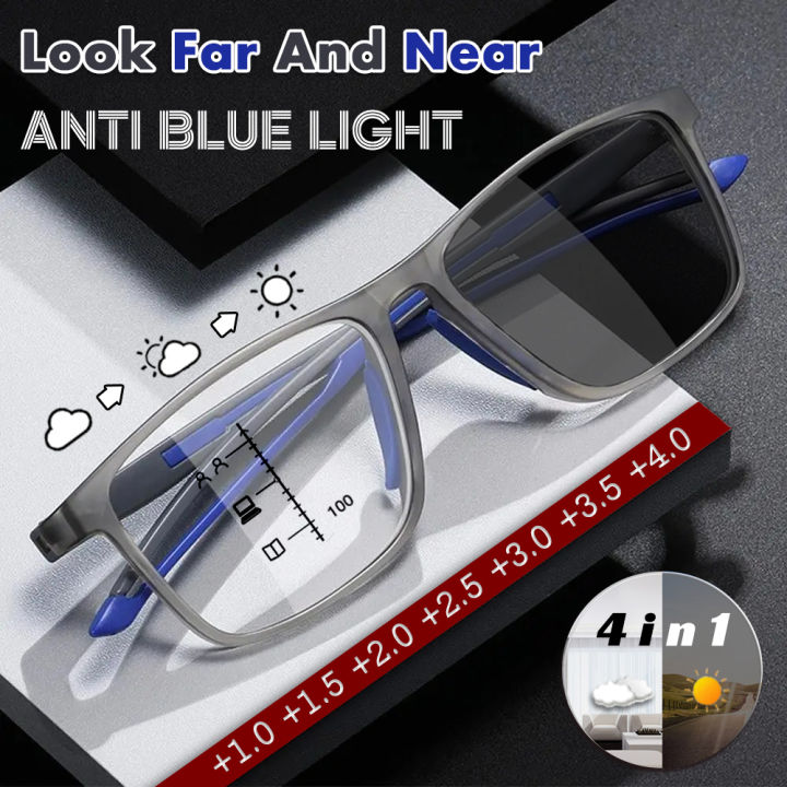 1 0 To 4 0 Photochromic Graded Glasses Progressive Multifocal Reading
