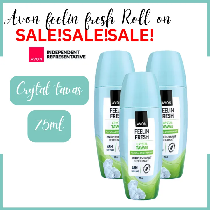 Avon Crystal Tawas Roll on 75 ml | Lazada PH