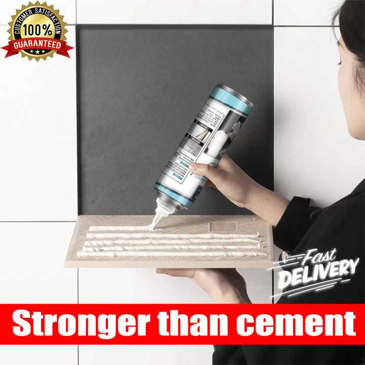 Tile Adhesive Repair Glue 650ml Repair loose floor tiles and fallen ...