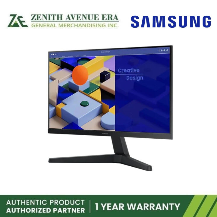 Samsung LS22C310EAEXXP 22" IPS 75hz FHD VGA/HDMI Black Monitor | Lazada PH