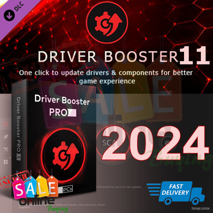 IOBit Driver Booster Pro 11 2024 32bit and 64bit Lifetime for Windows 7 ...